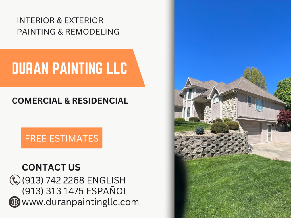 Duran Painting LLC – Remodeling and Painting. Interior and exterior.